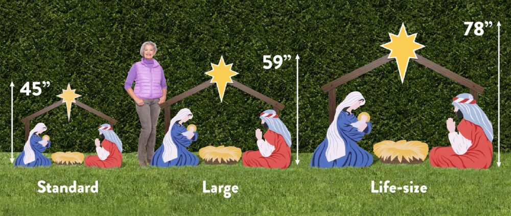 Outdoor Nativity Sets - The Complete Nativity - Outdoor Nativity Store