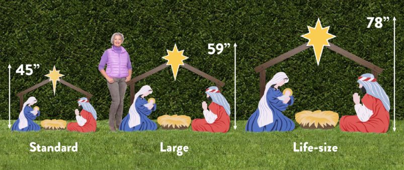 Outdoor Nativity Sets - The Complete Nativity - Outdoor Nativity Store